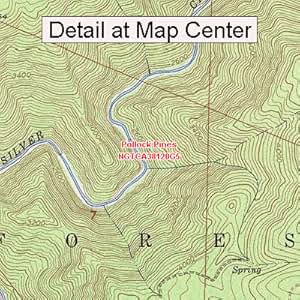 Amazon.com : USGS Topographic Quadrangle Map - Pollock Pines ...