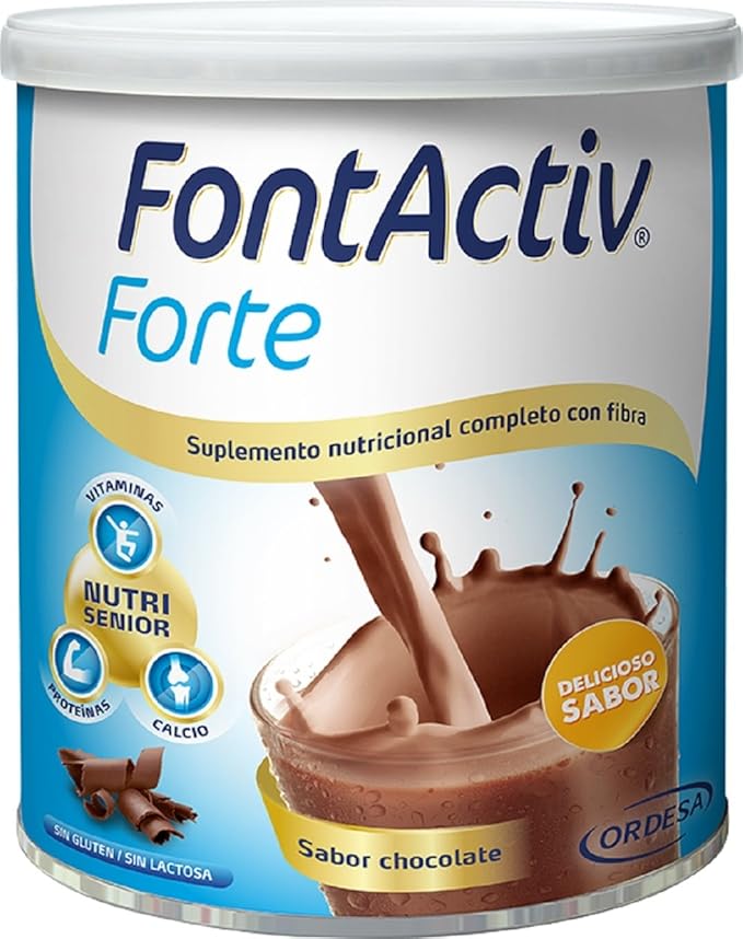 Fontactiv Forte Chocolate - 800 gr Suplemento Nutricional para Adultos ...
