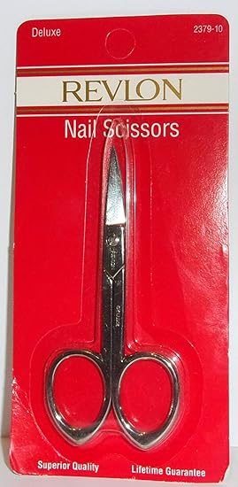 Amazon.com: Revlon Deluxe Nail Scissors: Beauty