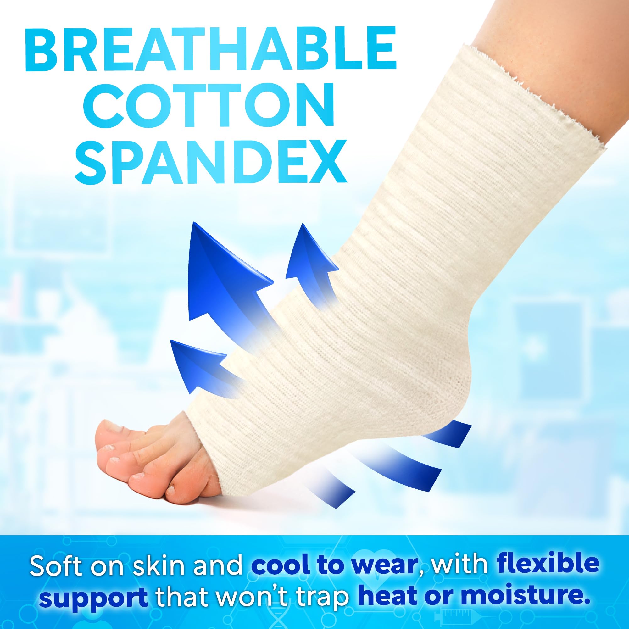 Mua JJ CARE Tubular Bandage, 3.5” x 12 Yards Stockinette Tubing for ...