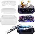 Amazon.com: Moukiween Large Storage Box Molds with Lid, Resin Jar Mold, Silicone Box Mold for ...