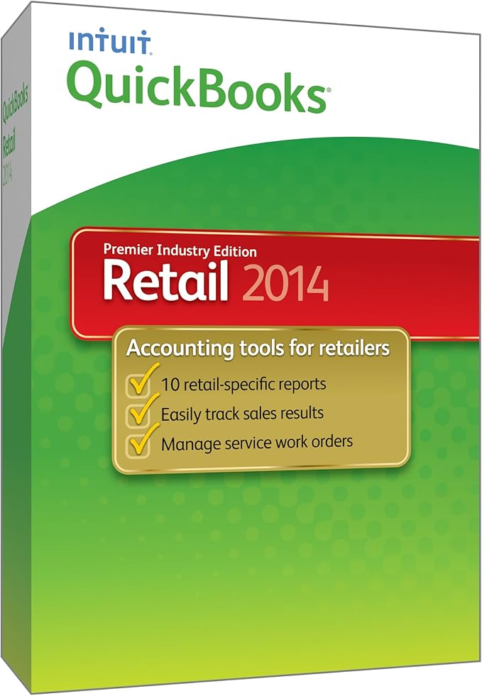 Amazon.com: QuickBooks Premier Retail 2014 [Old Version]: Software