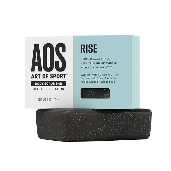 Amazon.com : Art of Sport Exfoliating Soap Body Scrub Bar (2-pack ...