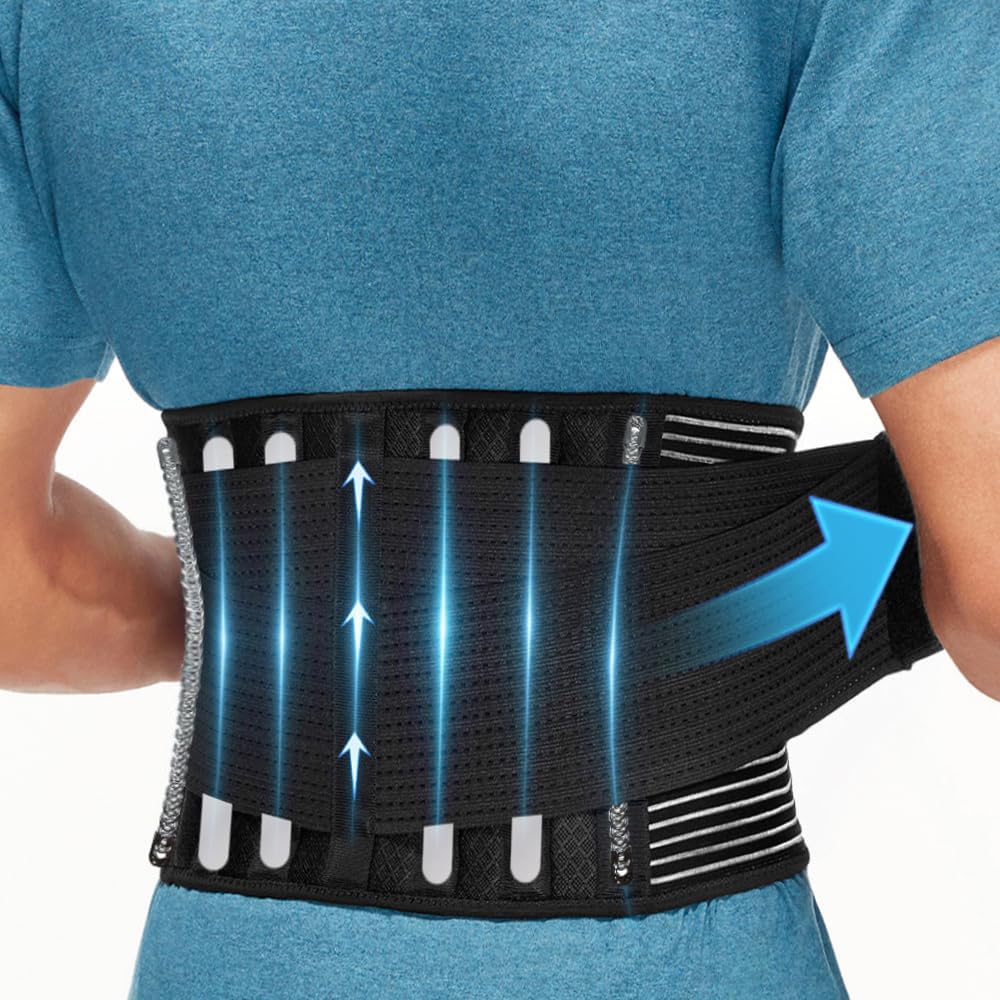 Glofit Back Brace for Men Lower Back?Back Support Belt For Women ...