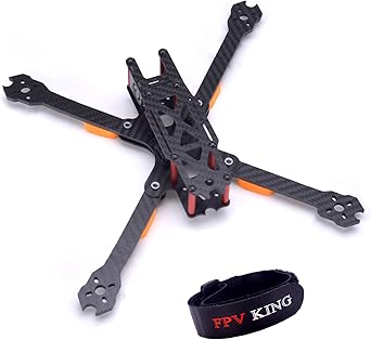 Amazon.com: FPVKing QL7 296mm FPV Racing Drone Frame 7 inch Carbon ...