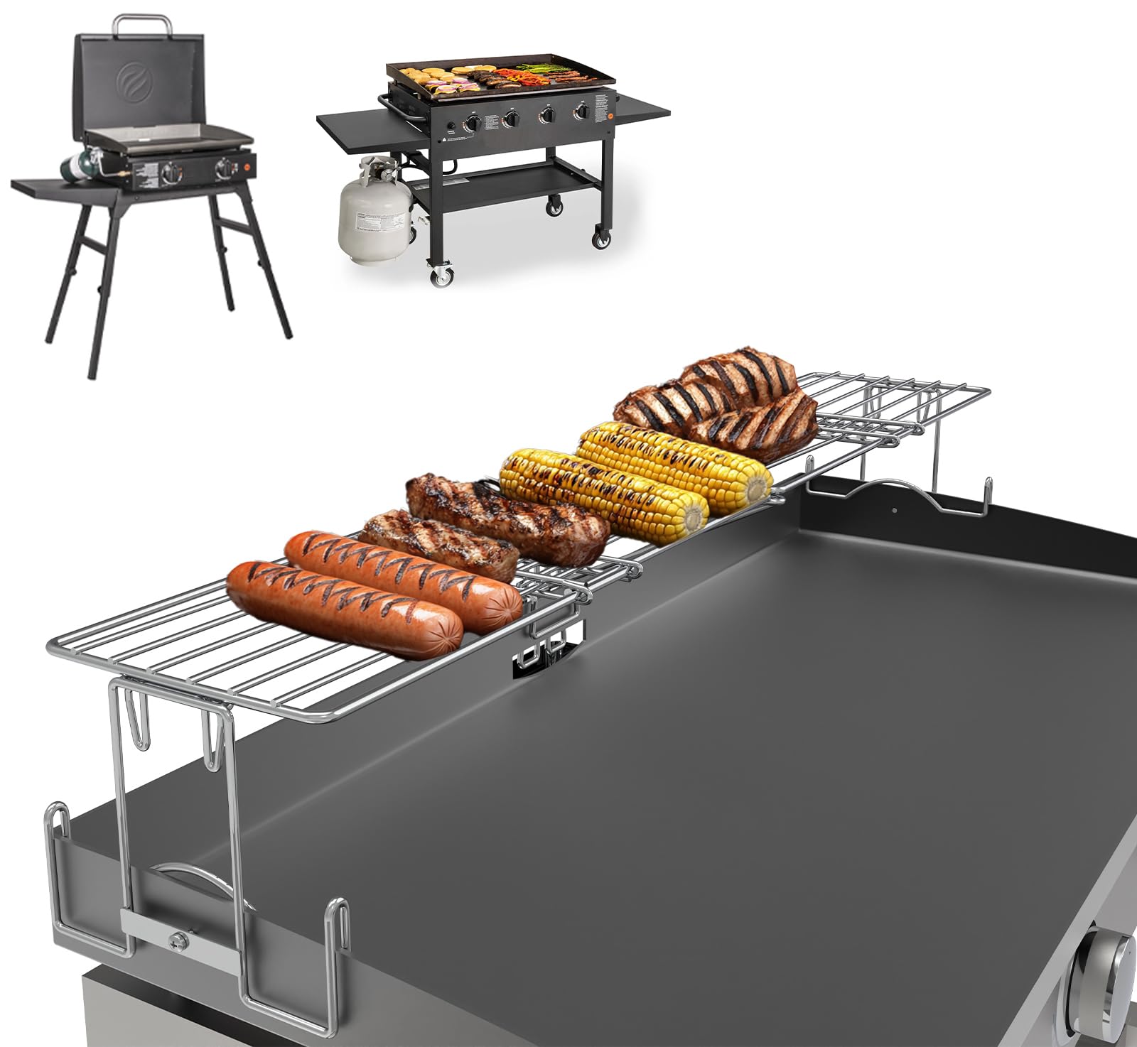 DcYourHome Griddle Warming Rack for Blackstone 36 28 22 17 Inch ...