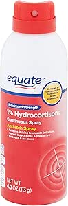 Amazon.com: Equate Maximum Strength Anti-Itch Continuous Spray, 4.0 oz ...