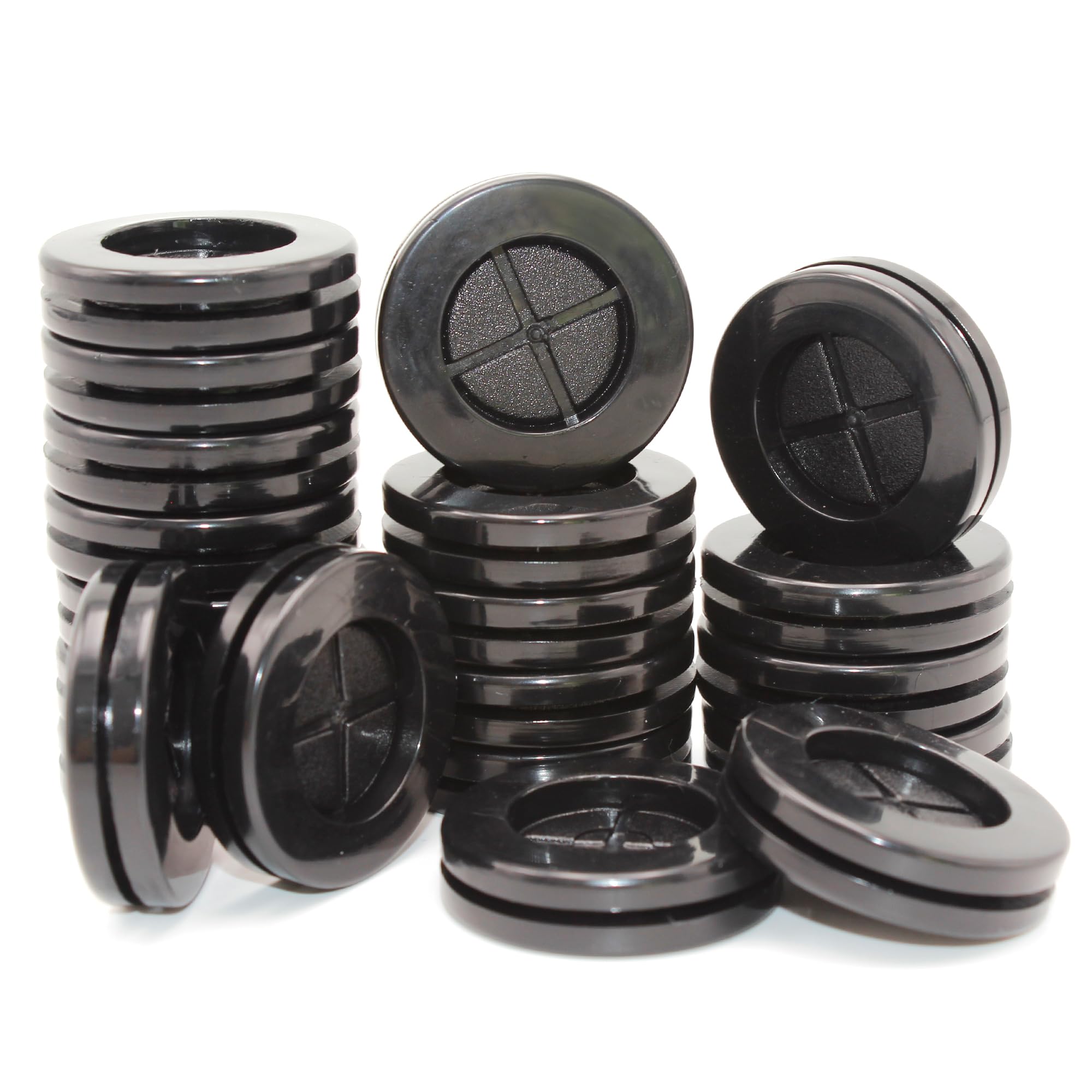EASYEAH 1 Inch Rubber Grommets for Wiring, 3/4 in ID Double-Sided ...