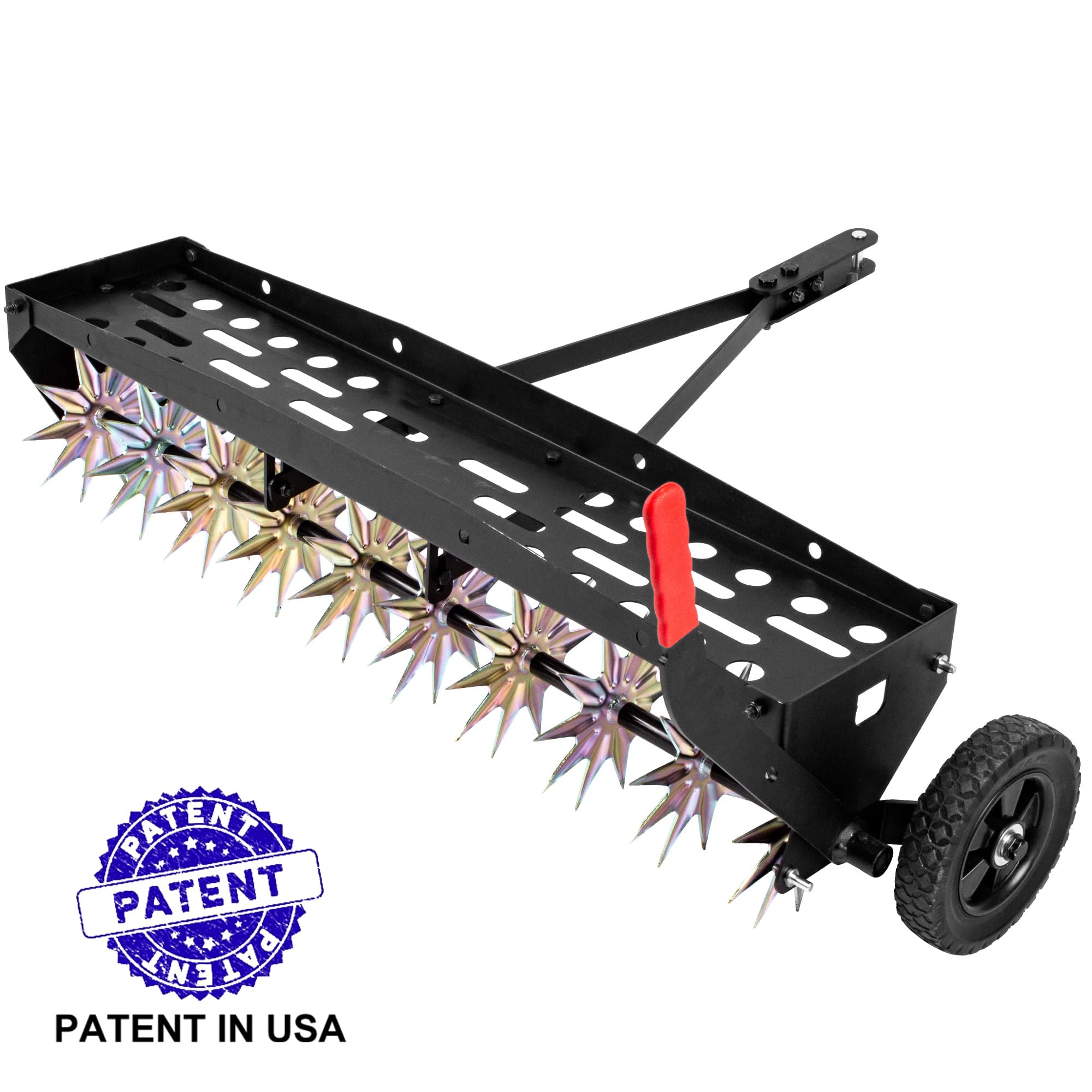 Mua Suchtale 40-Inch Tow Behind Spike Aerator with Galvanized Steel ...