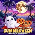 Summerween Bold and Easy Coloring Book: Spooky, Cute & Creepy Groovy ...