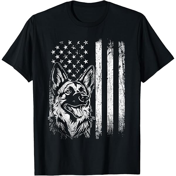 Camiseta De Perro Pastor Sam