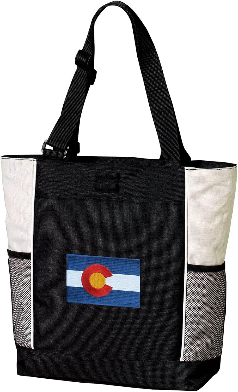 Amazon.com: Colorado Tote Bags Colorado Flag Totes Beach Pool Or Travel ...