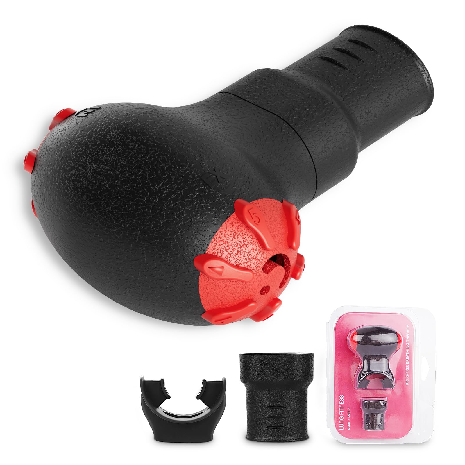 Sonmol Breathing Exercise Device for Lungs Respiratory Muscle Trainer ...