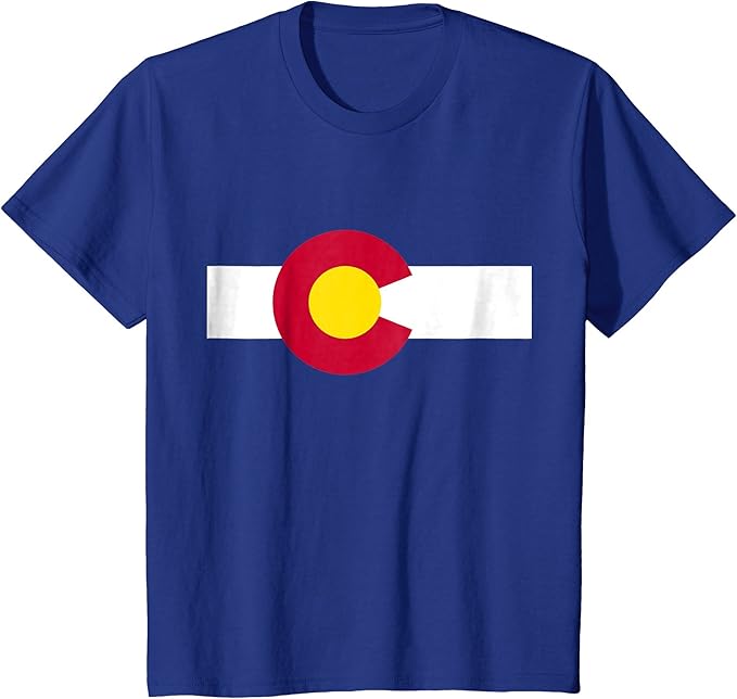Amazon.com: Colorado Flag T-Shirt: Clothing