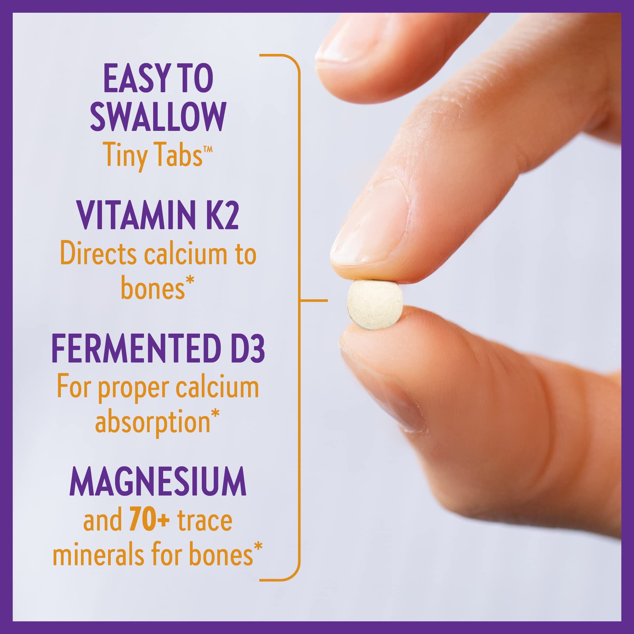 Mua Calcium Supplement - Bone Strength Tiny Tabs Organic Calcium with ...