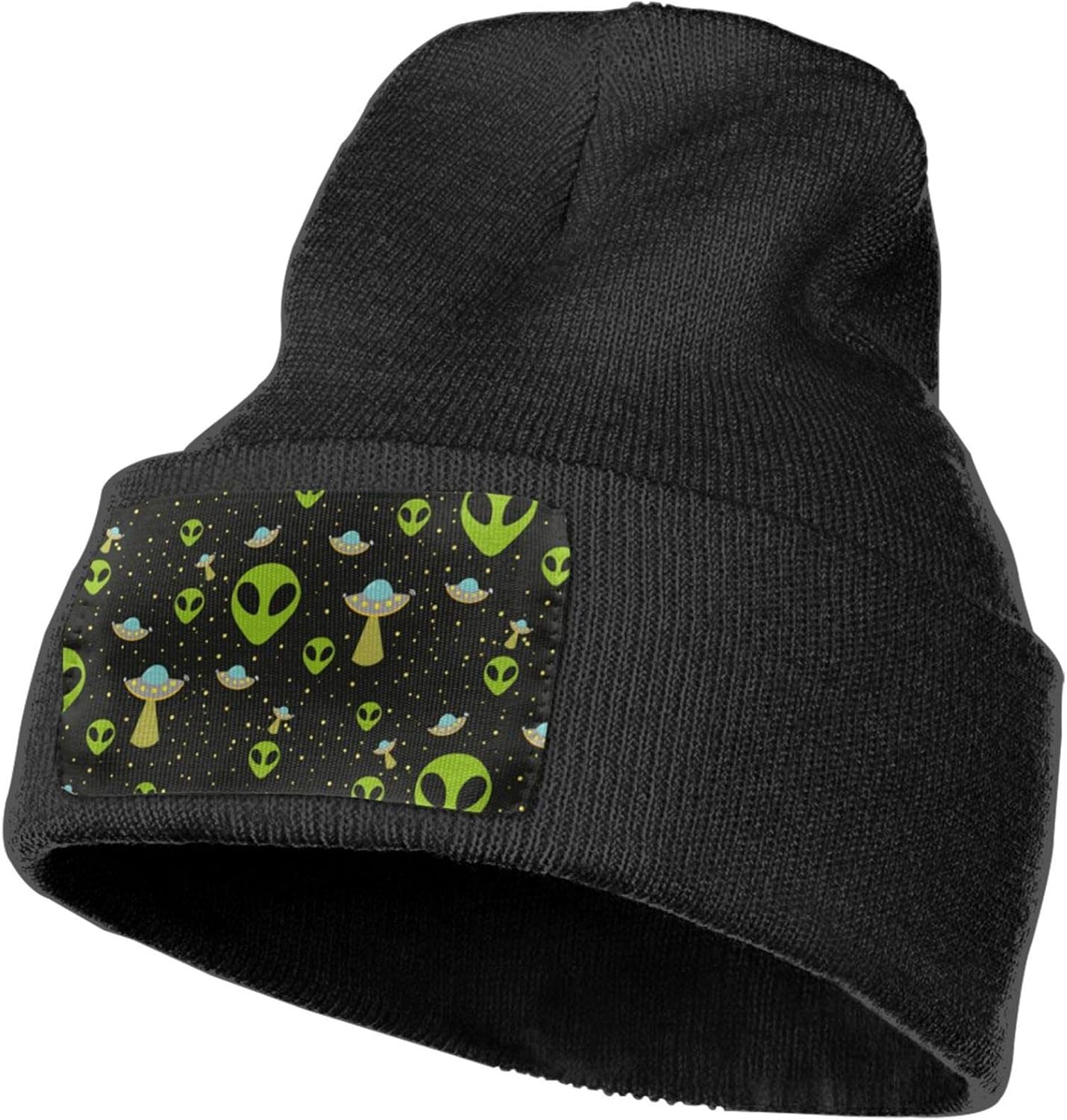 Zhangzx Aliens and UFO Beanie Hat Toddler Winter Warm Knit Watch Cap ...
