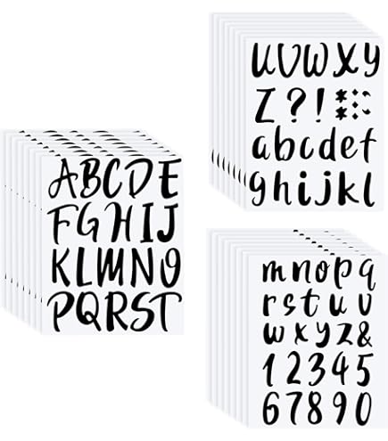 Black And White Bulletin Board Letters