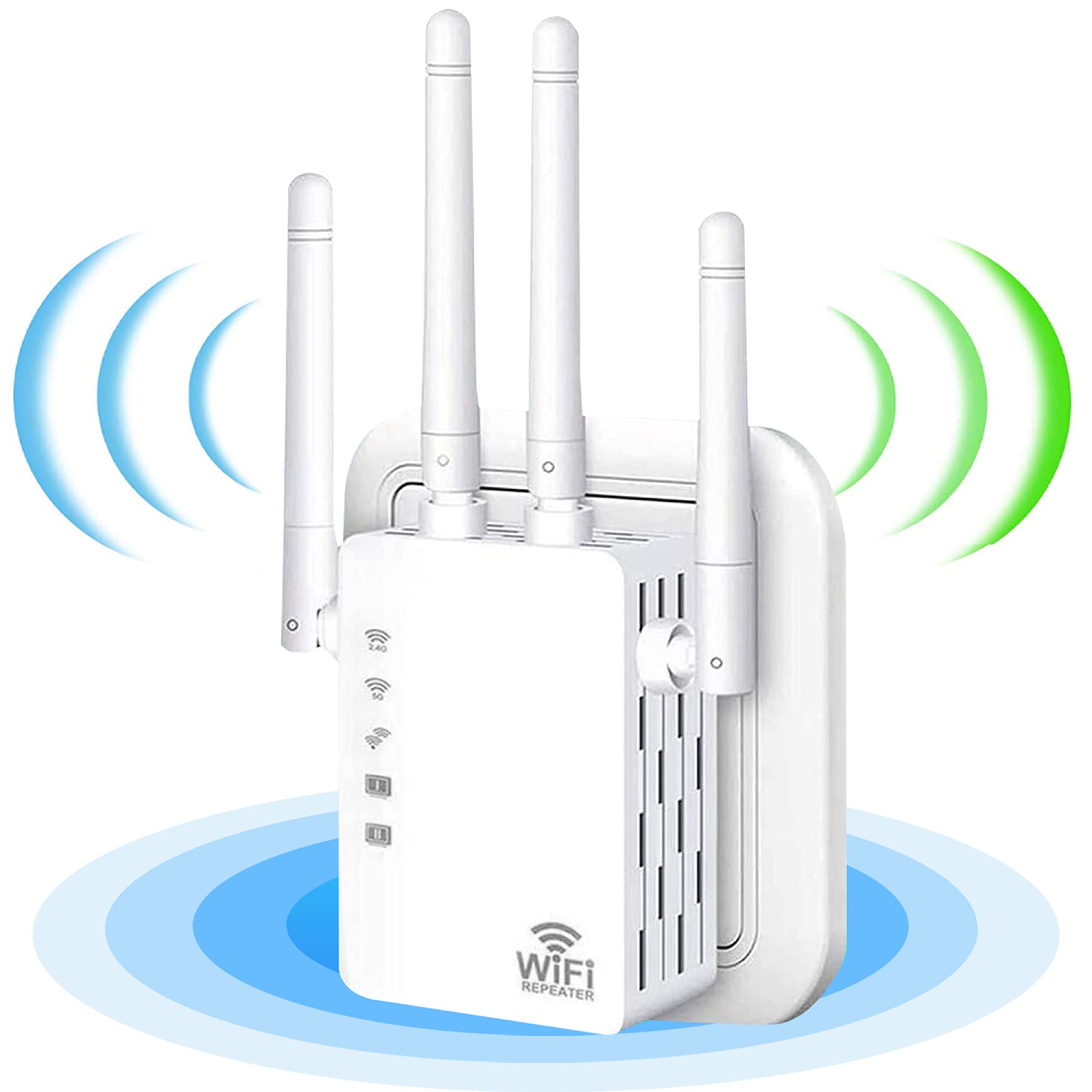 Mua 2022 WiFi Extender Signal Booster - for Home Covers Up to 8500 Sq.ft and 45 Devices, WiFi ...
