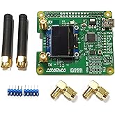 Amazon.com: AURSINC MMDVM Duplex Hotspot Module Dual Hat V1.5.2 with 0.96 OLED Display Support ...