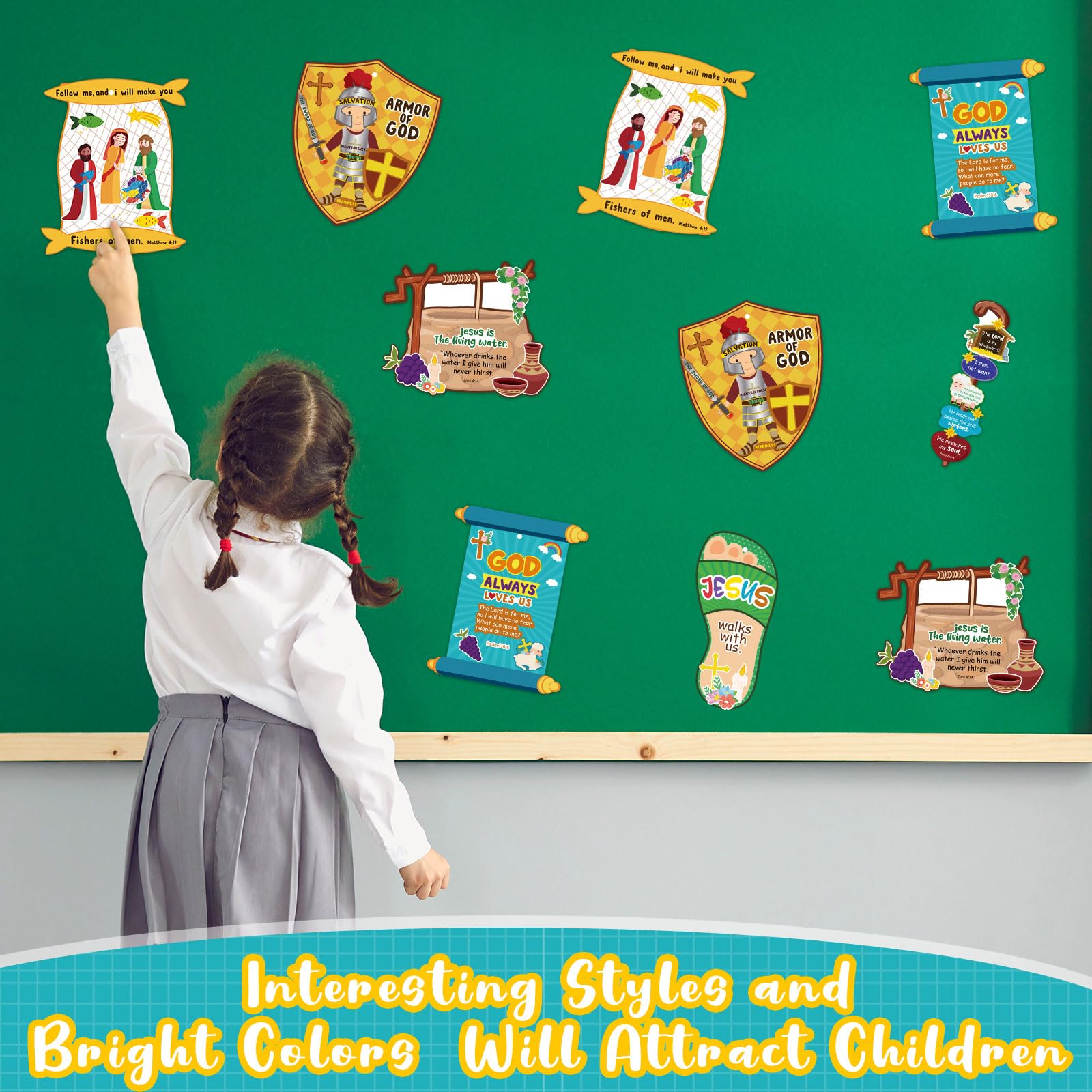 Mua Outus 72 Set Religious Sunday School Crafts Armor of God DIY Craft ...