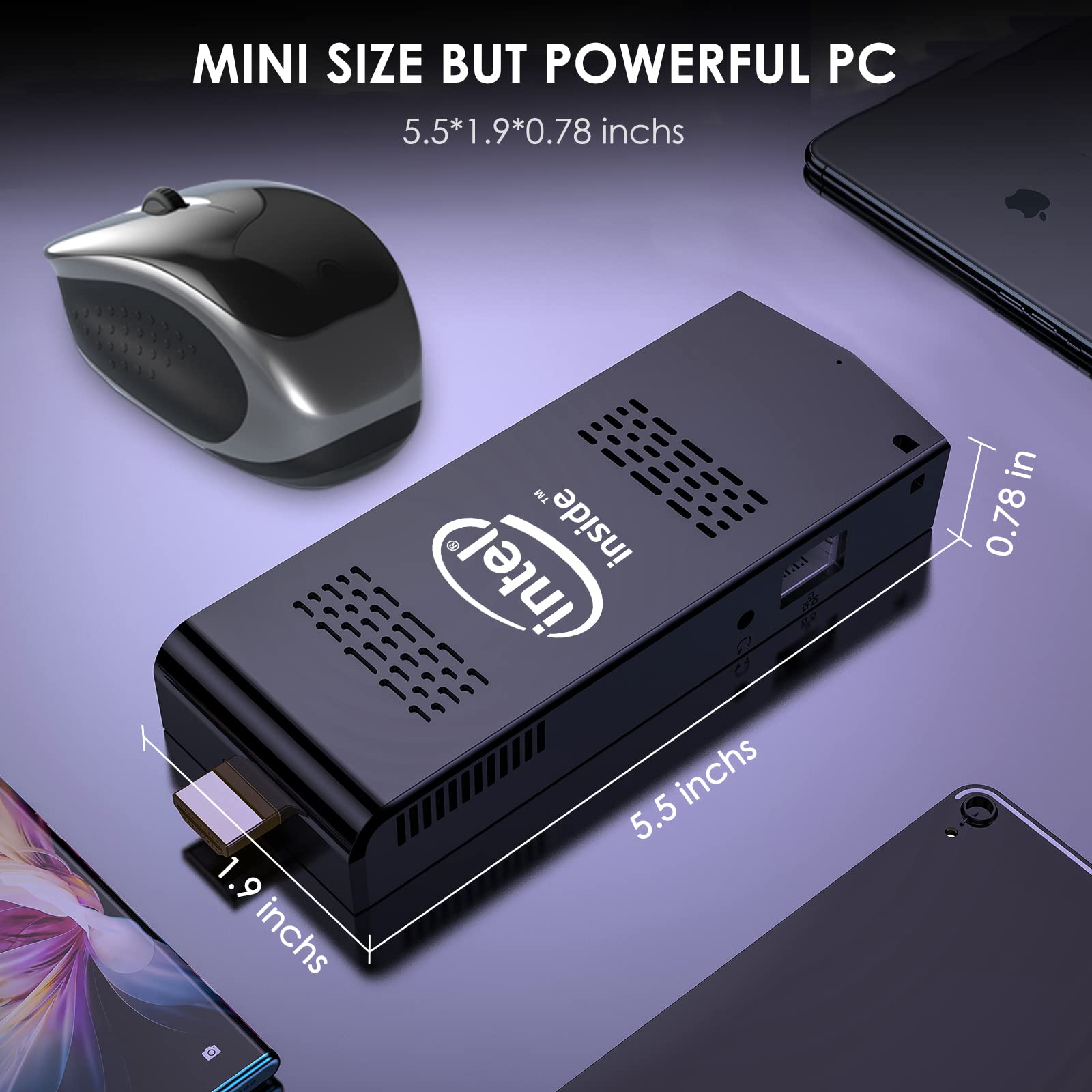 Mua ALADAWN PC Stick Windows 11 Pro,Mini PC Stick Intel Celeron N4000 ...