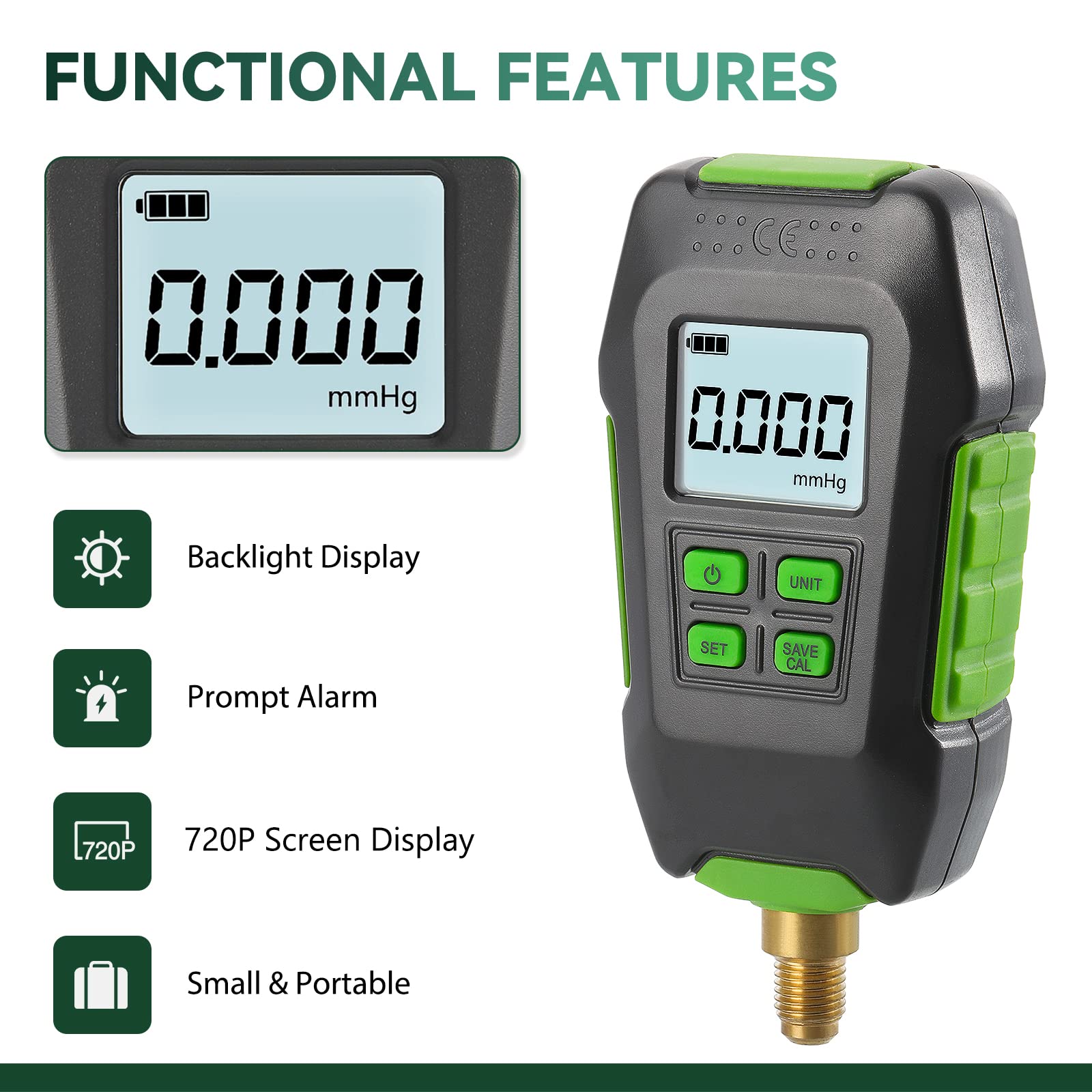 Mua Antstone Digital Vacuum Gauge HVAC Micron Gauge Vacuum Tester ...