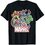 Amazon.com: Marvel Spider-Man Retro Comic T-Shirt T-Shirt : Clothing ...