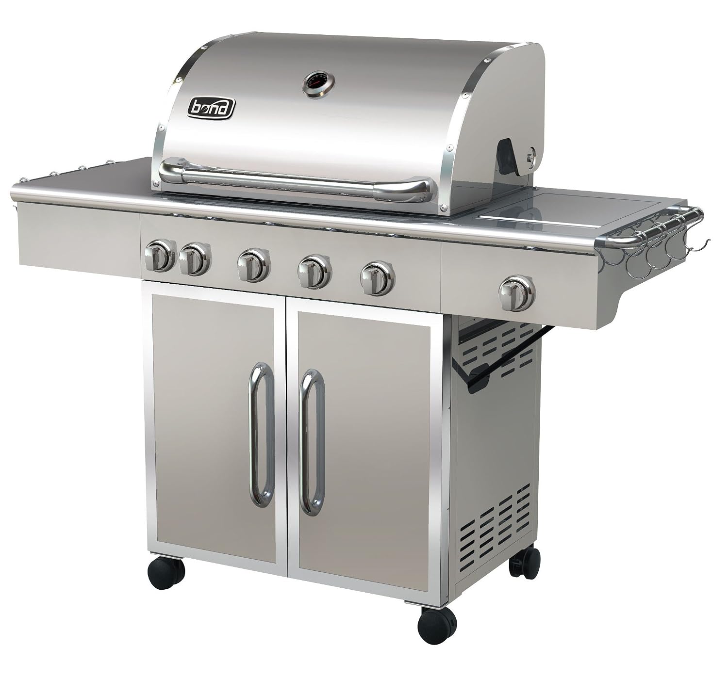 Amazon.com: Bond Manufacturing GSF2818KS Four-Burner LP Gas Grill with ...