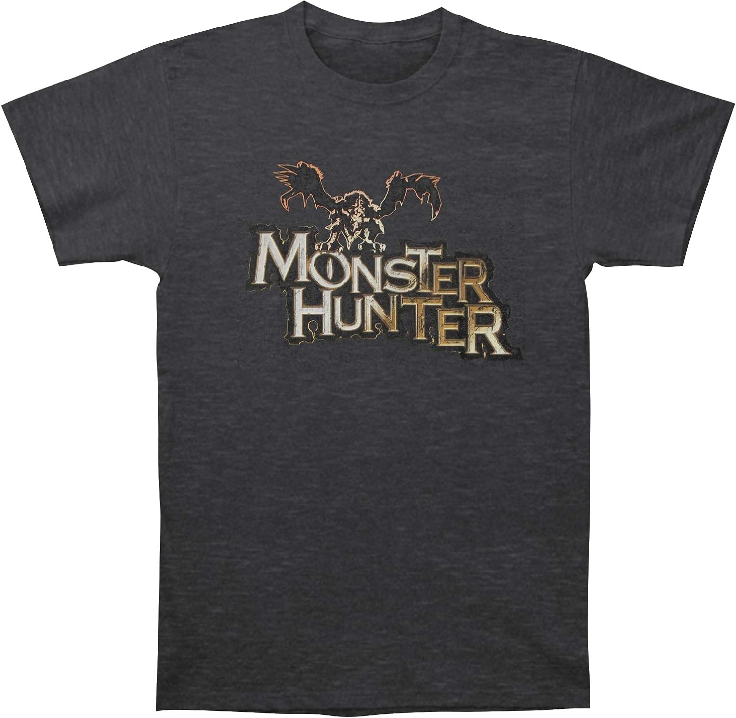 Amazon.com: Monster Hunter Men's Logo Slim Fit T-Shirt Black: Clothing