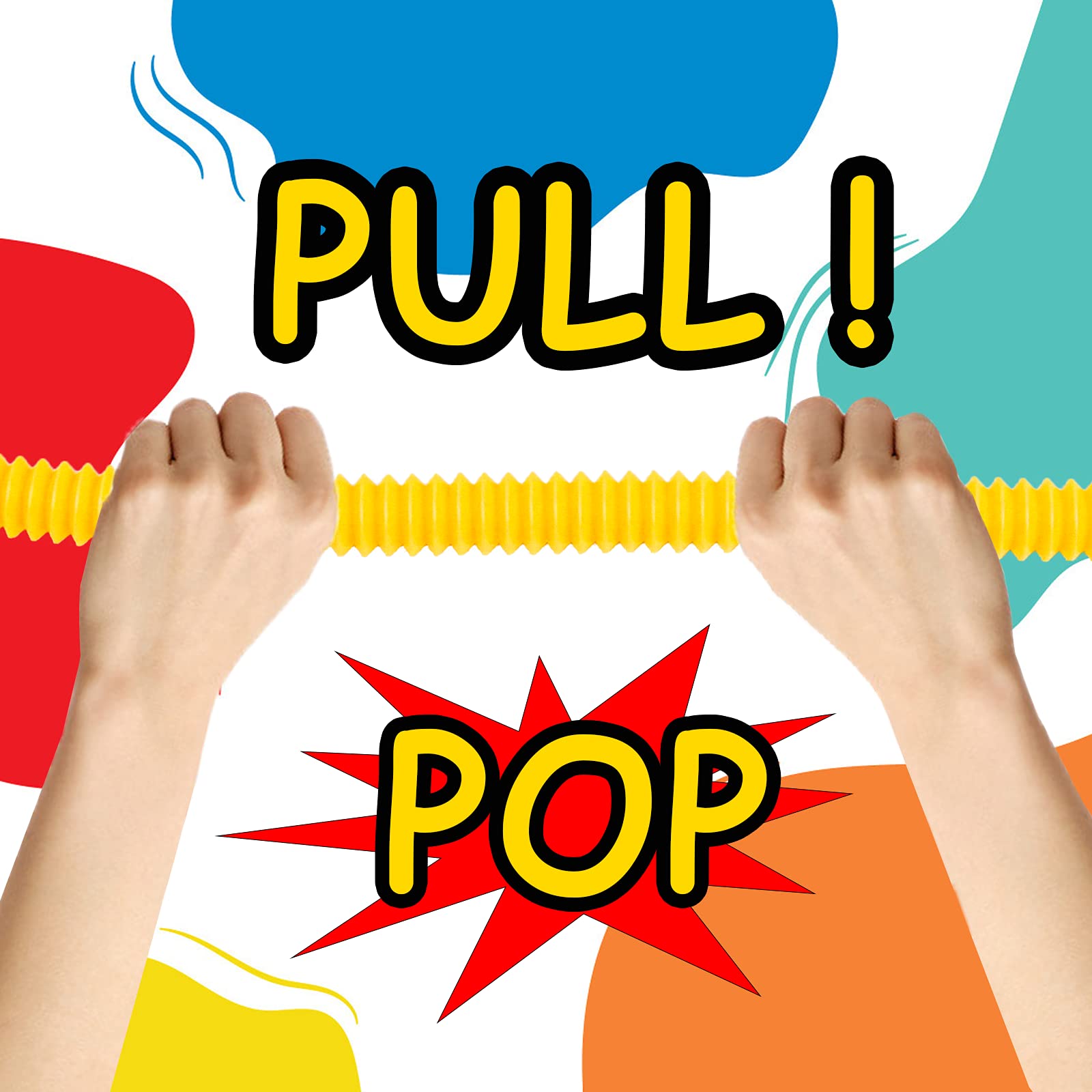 Mua SULOLI 8pcs Pop Tubes Sensory Fidget Toys For Children or Adults ...
