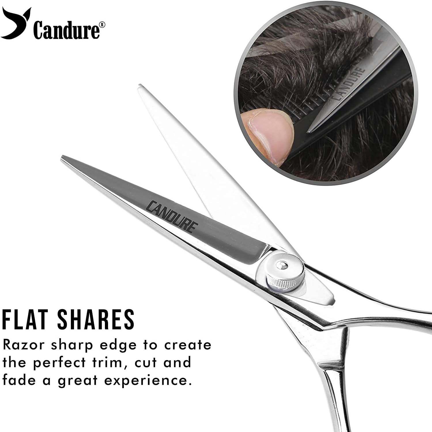 Candure Hairdressing Scissors – Professional Stainless Steel ...