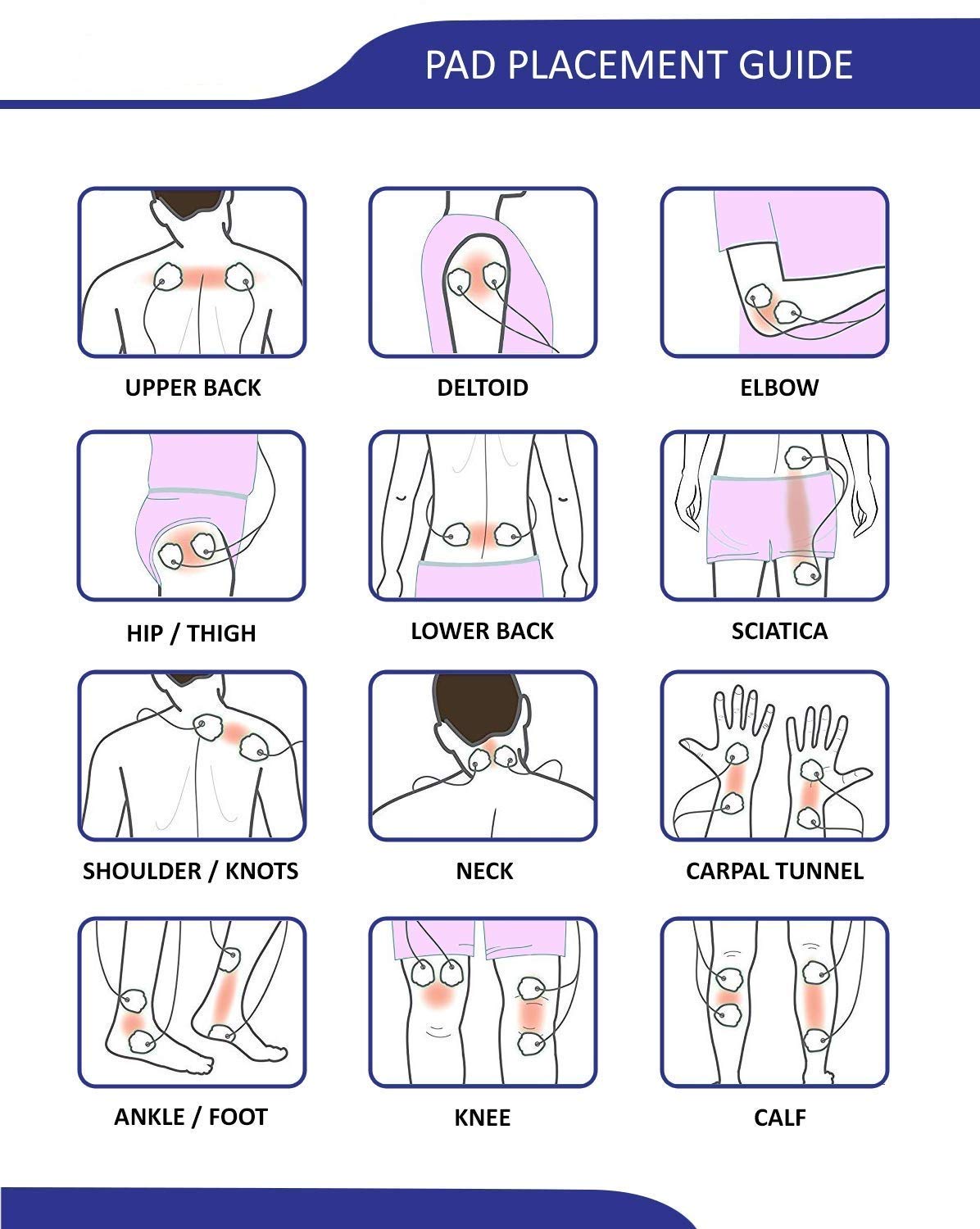 Mua MEDVICE Rechargeable Tens Unit Muscle Stimulator, 2nd Gen 16 Modes ...