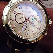 Amazon.com: Invicta Men's 17884 Pro Diver 18k Gold Ion-Plated Stainless ...