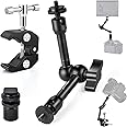 Amazon.com : UTEBIT Adjustable Magic Arm with Super Clamp,9 inch with 1 ...