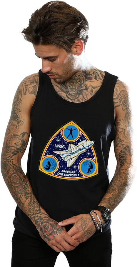 NASA Men's Classic Spacelab Life Science Vest: Amazon.co.uk: Clothing