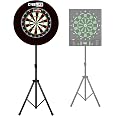 CyeeLife Dartboard Stand, Professional Portable Tripod Dartboard Travel ...