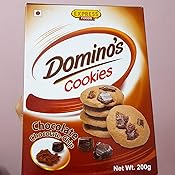Express Foods Chocolate Choco Chip Dominos Cookies, 200g: Amazon.in ...