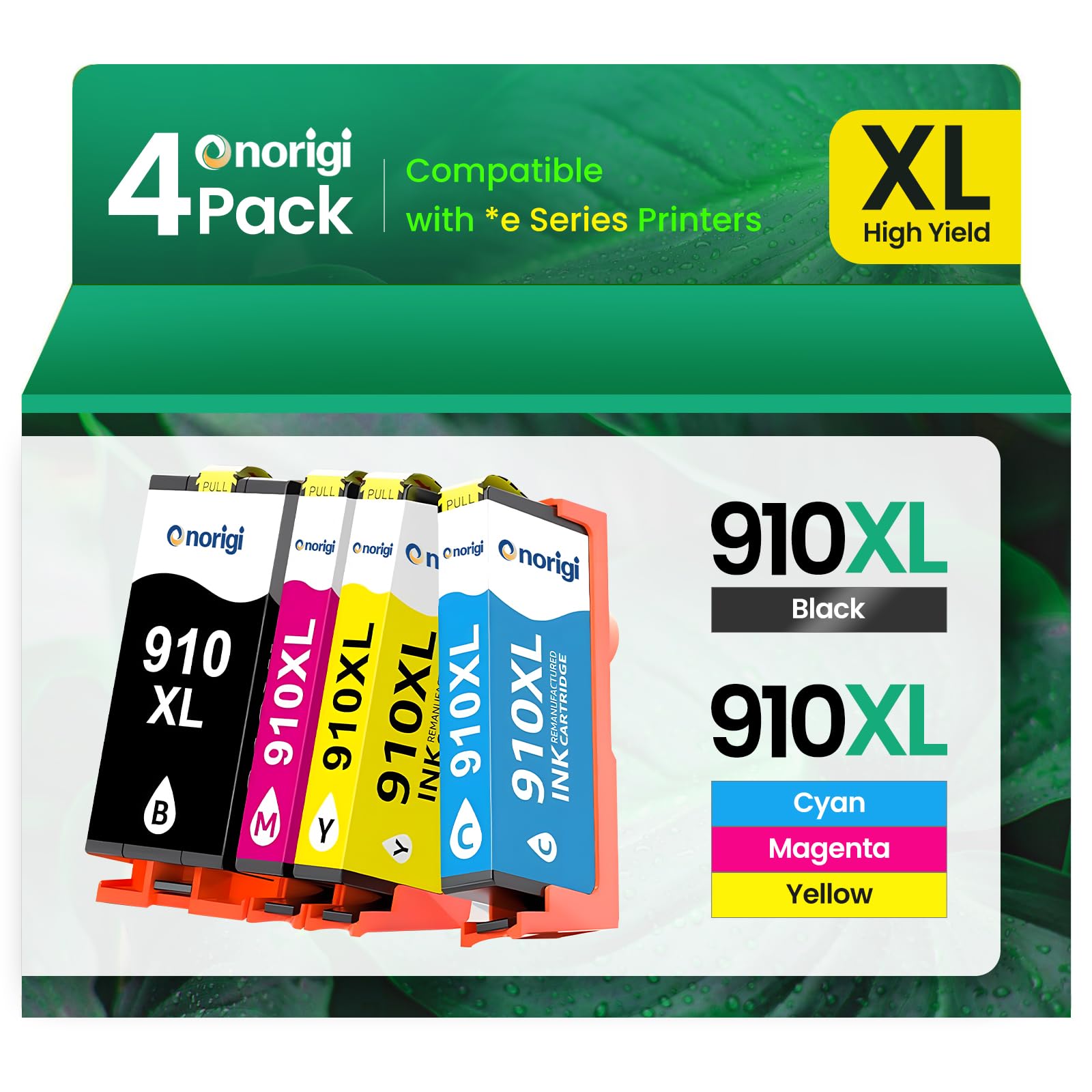 Onorigi 910xl Ink Cartridges Replacement for HP 910 Ink HP 910xl Ink ...