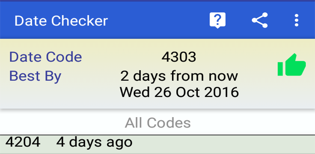 Fruit n Veg Date Code Checker:Amazon.co.uk:Appstore for Android