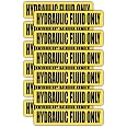 Amazon.com - Hydraulic Fluid ONLY Decals/Stickers/Labels/Markers Oil