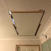 Keylite Timber Wooden Loft Ladder KYL01 550x1000x2.8m: Amazon.co.uk ...