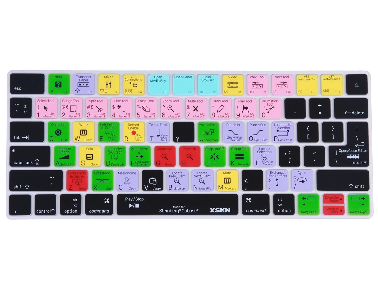 Mua Steinberg Cubase Shortcut Silicone Keyboard Cover Skin for Apple ...