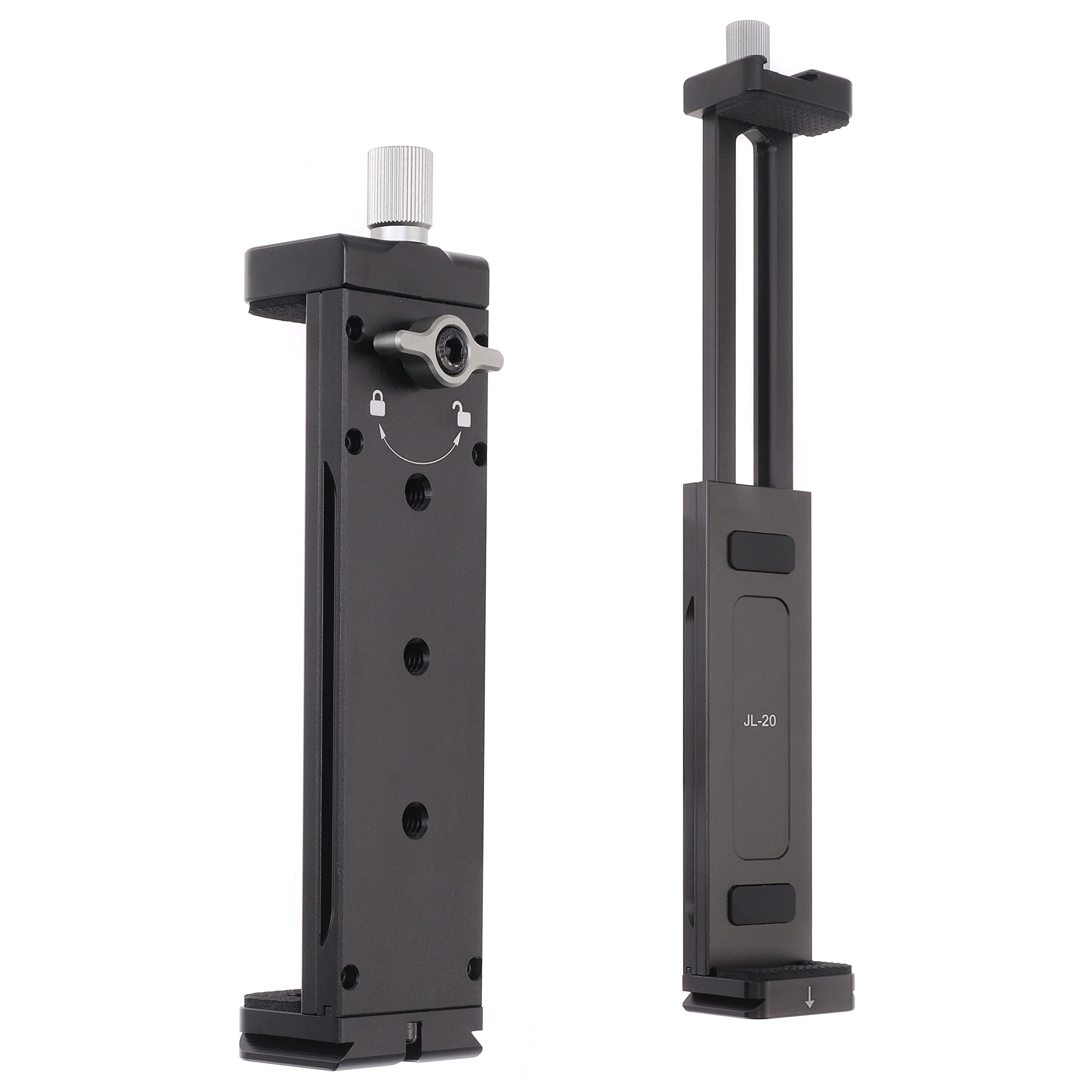 FocusFoto Aluminum Tablet Holder Tripod Mount Adapter, Universal Metal ...