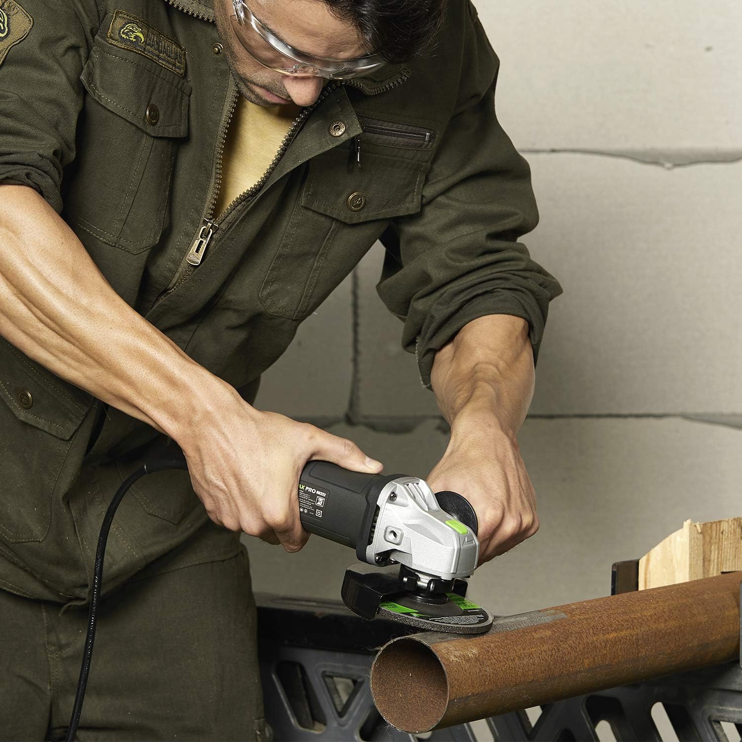 GALAX PRO Angle Grinder 710W,Variable Speed 12000RPM with 115mm ...