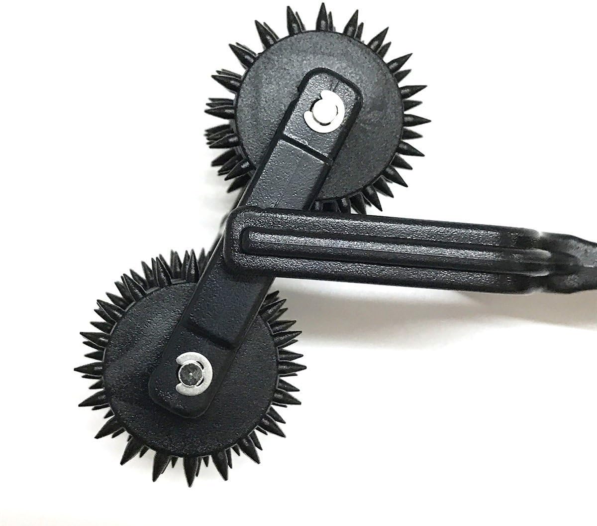 Amazon.com: Wartenberg Wheel - Black Plastic, Dual Swiveling 5-Wheel ...
