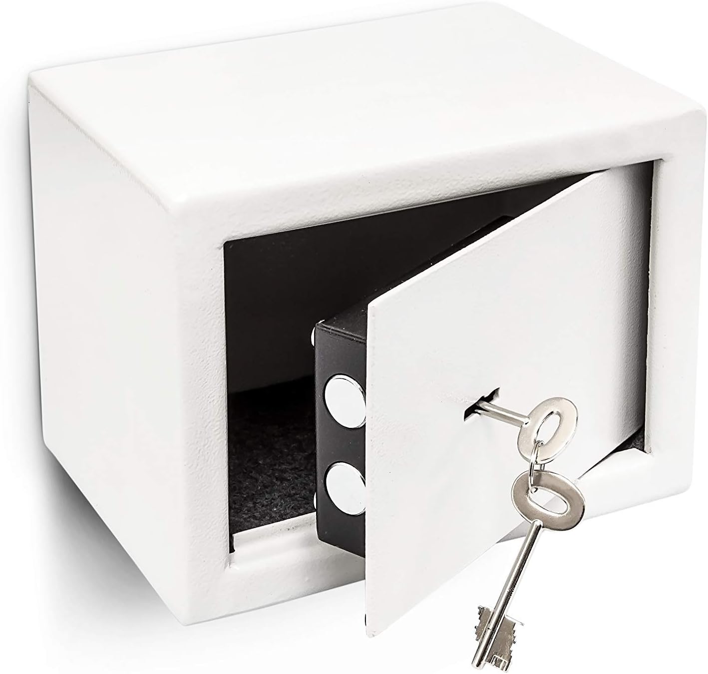 Relaxdays Home/Office Steel Safe with 2 Locking Bolts & 2 Keys Free ...