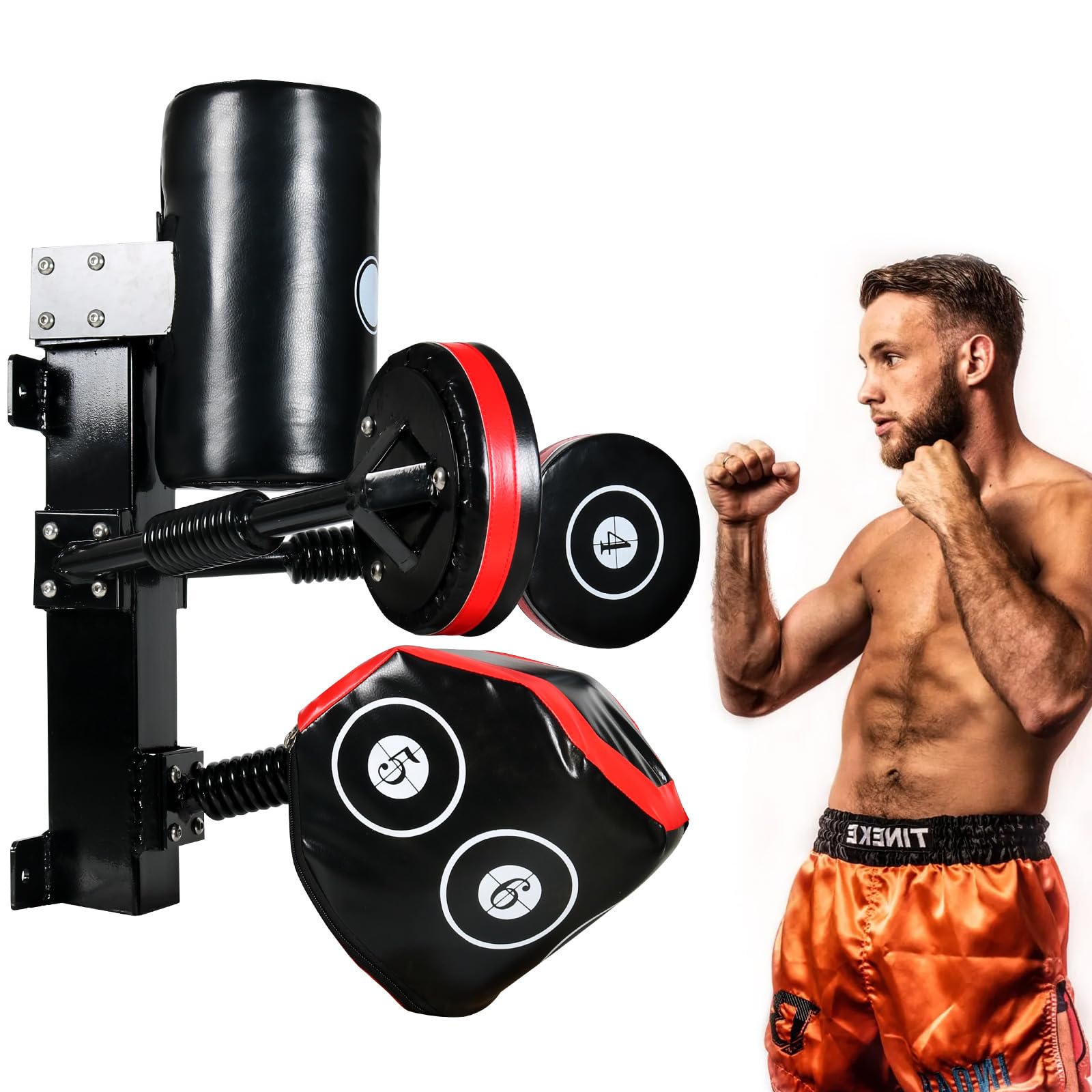 Generic Wall Heavy-Duty Punching Bags Multi-Point Sparring Speed Boxing ...