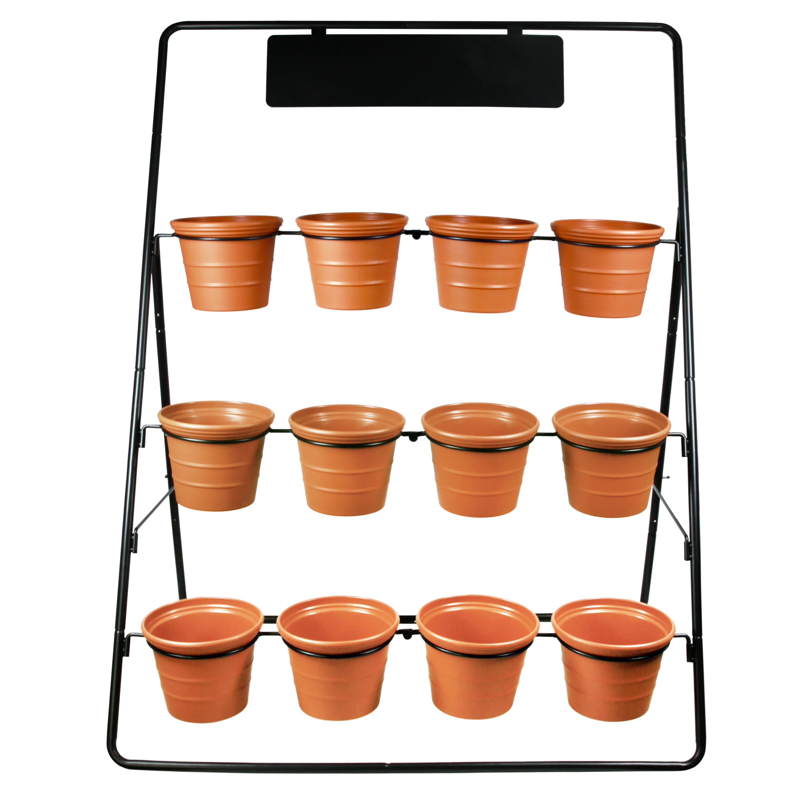 Sunnyglade 3-Tier Metal Plant Stand Rack Multiple Flower Pot Holder ...