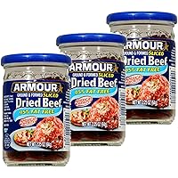 Amazon.com: Armour Star Sliced Dried Beef, Jarred Meat, 2.25 oz ...