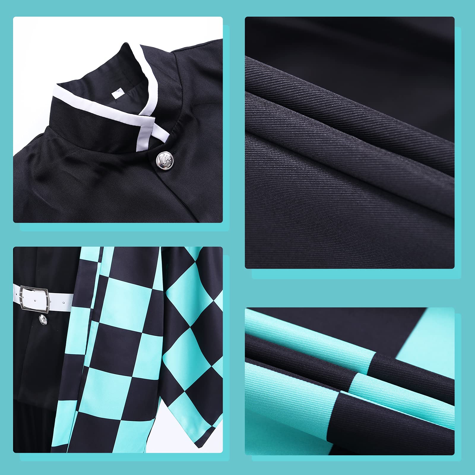 Mua Alaiyaky Tanjiro Cosplay Costume Kids Outfit Kamado Tanjiro Kimono ...